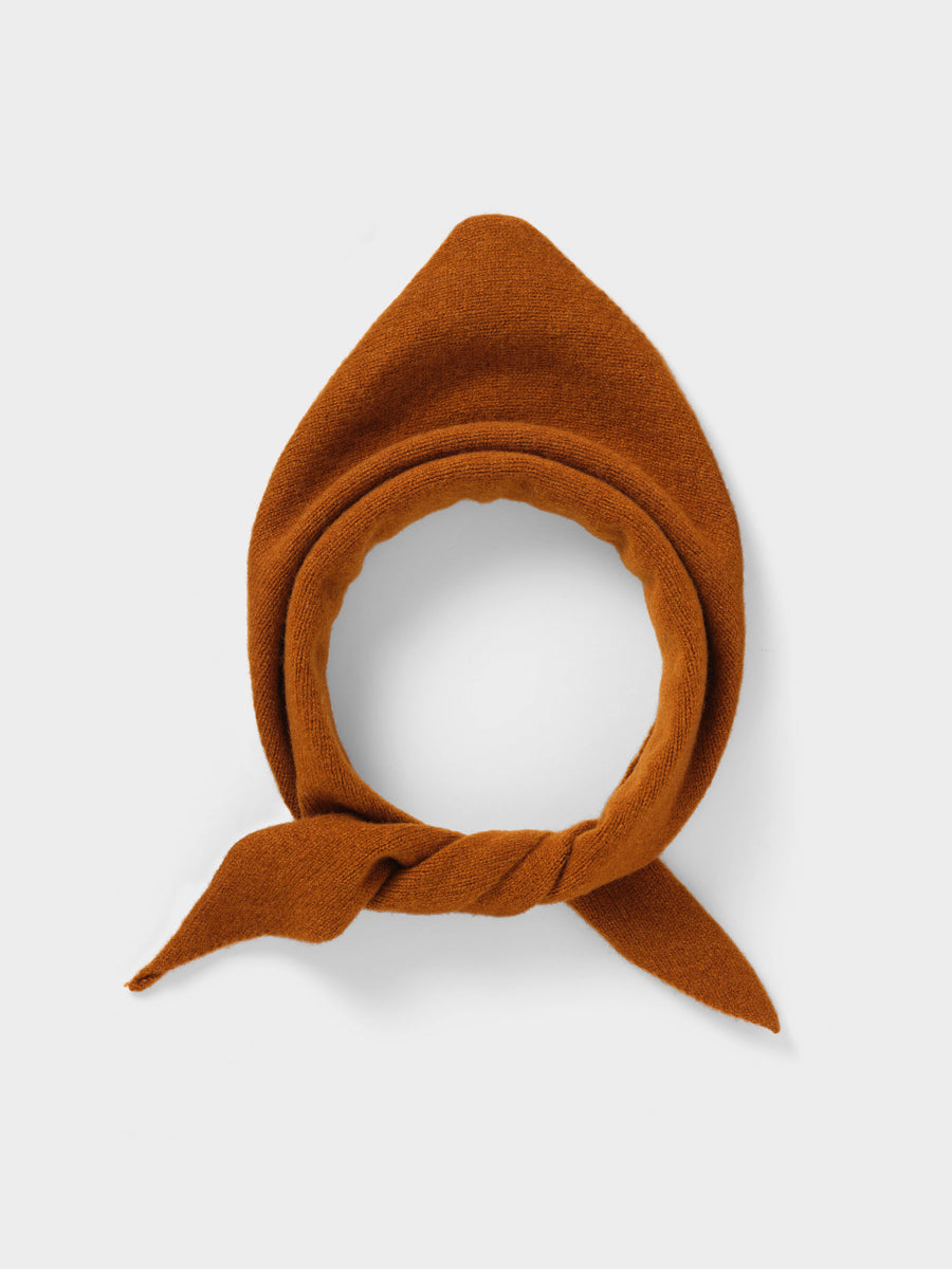 PLAIN TRIANGLE NECKERCHIEF CUMIN – Jo Gordon