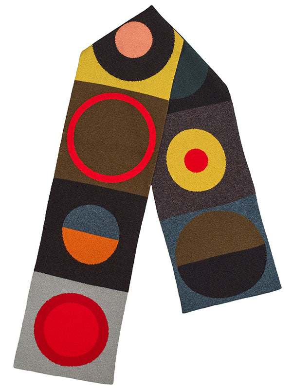 MOMA Circle scarf Multicolour Sample Sale – Jo Gordon
